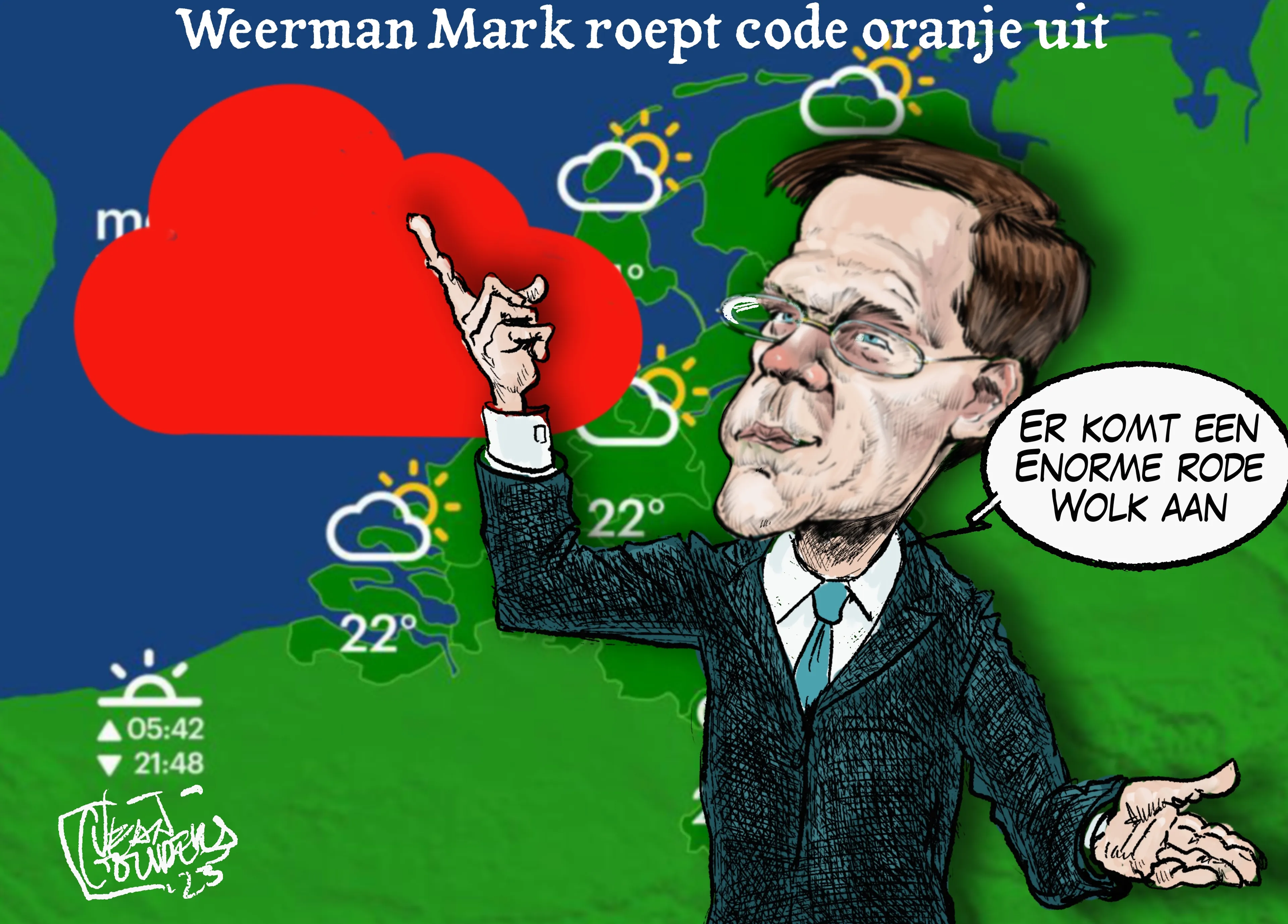 Rutte ziet de bui al hangen - Joop - BNNVARA