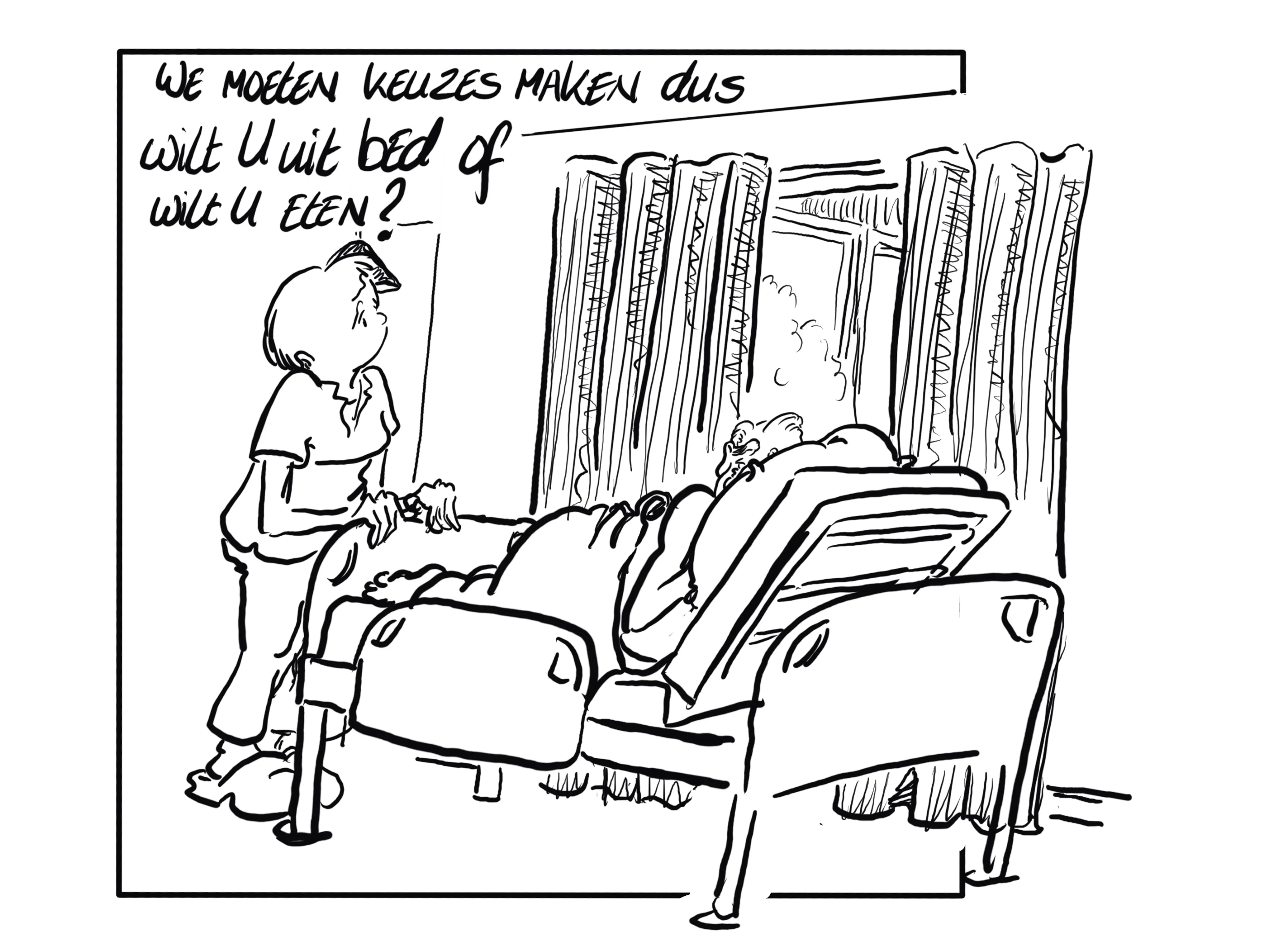 Nijpende tekorten in de ouderenzorg dwingen tot het maken van keuzes ...