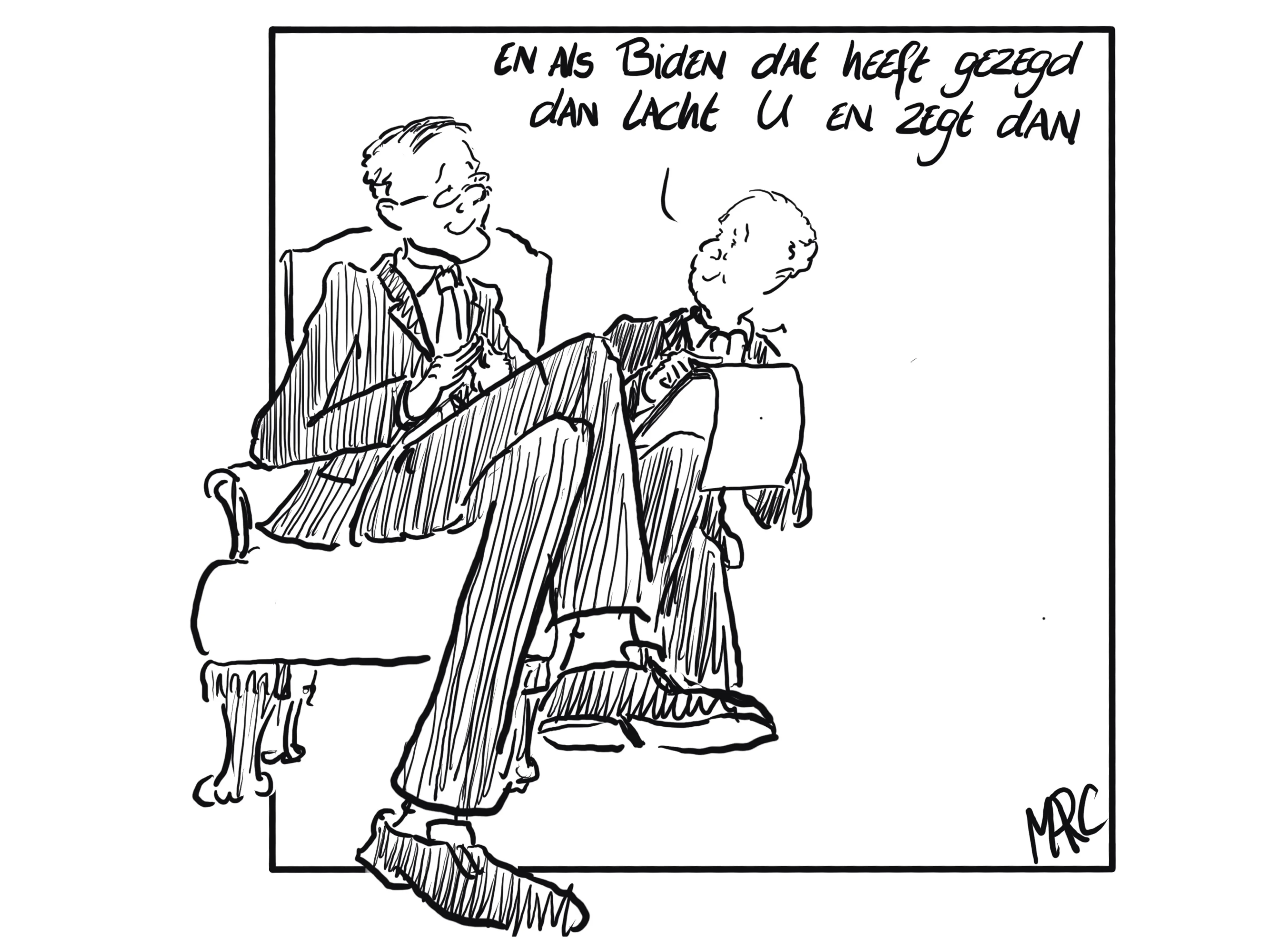 Rutte op audiëntie in het Witte Huis - Joop - BNNVARA