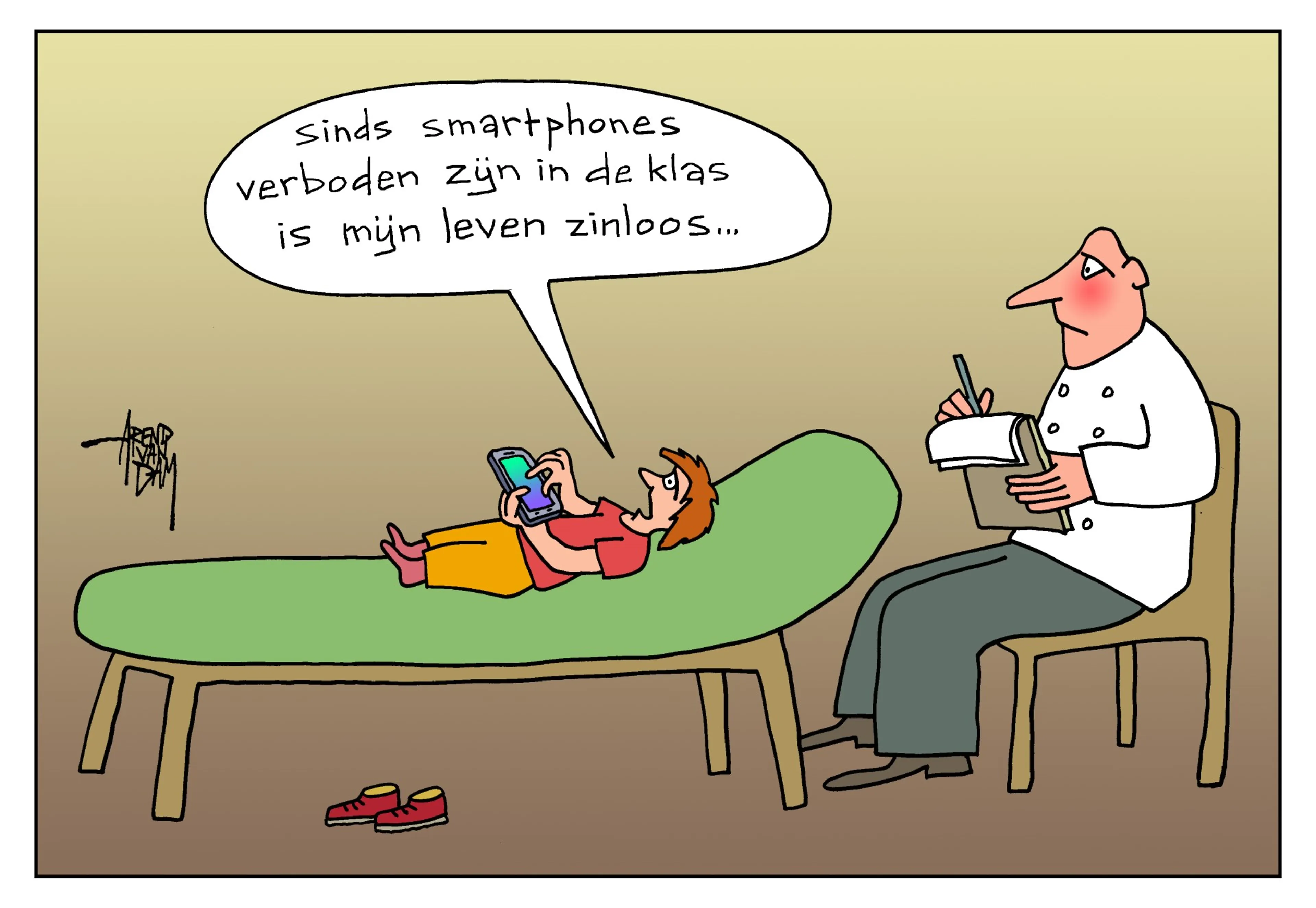 Mobieltjesverbod - Joop - BNNVARA