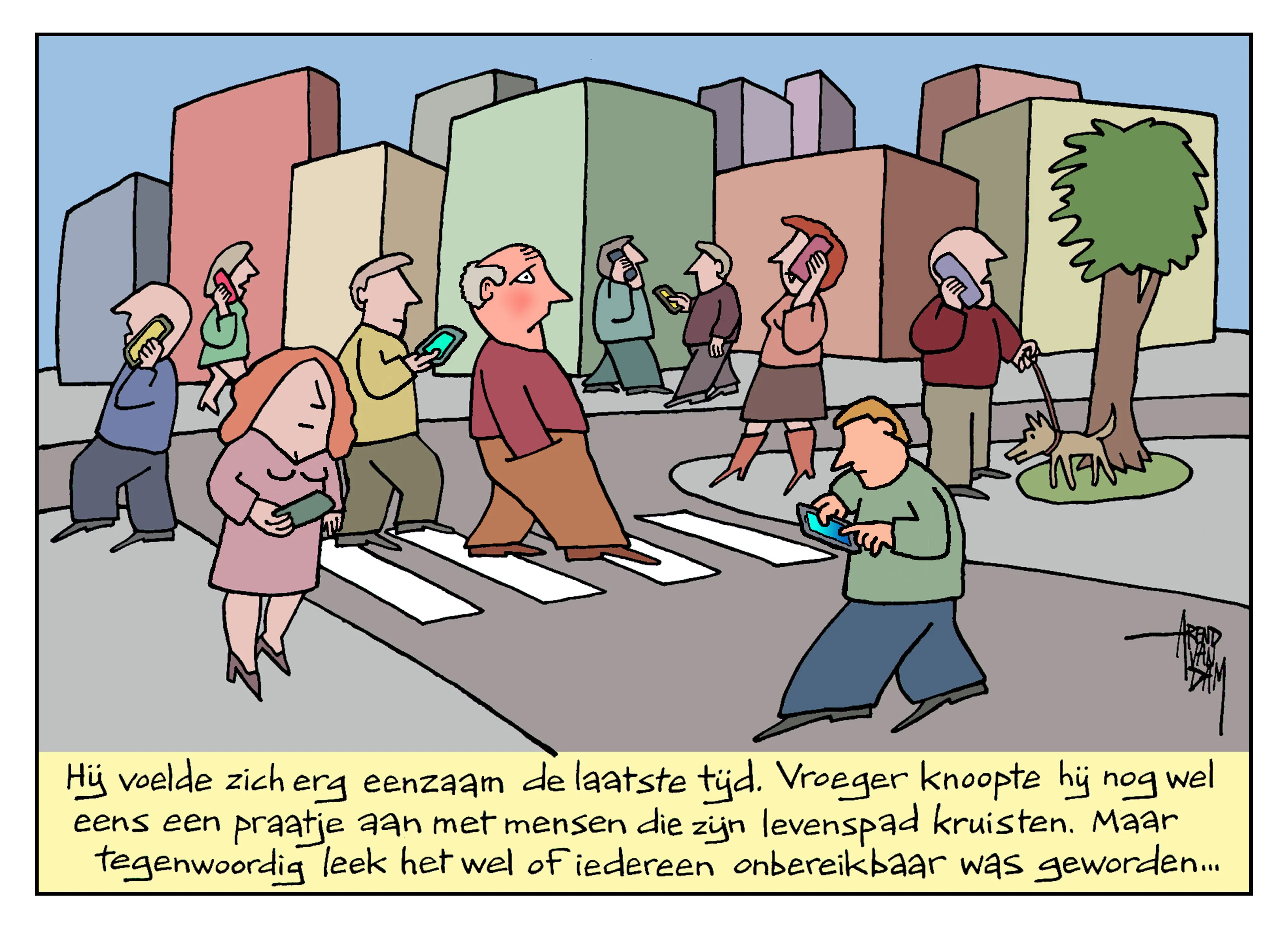 Altijd bereikbaar maar nooit meer contact - Joop - BNNVARA