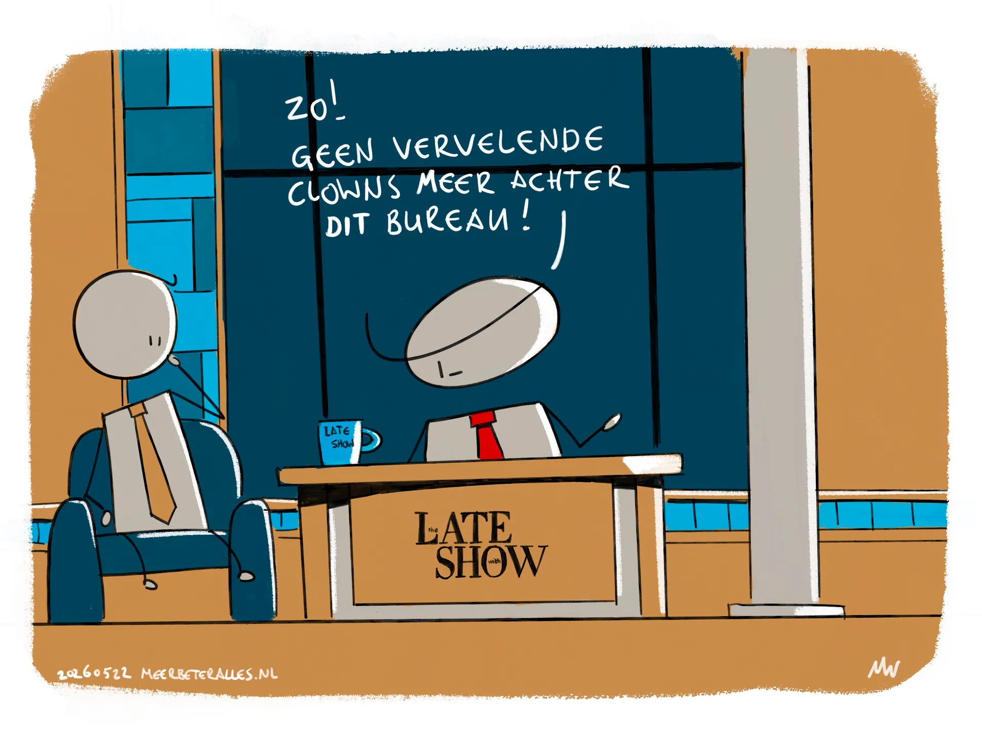 Stephen Colbert nu echt van de buis - Joop - BNNVARA