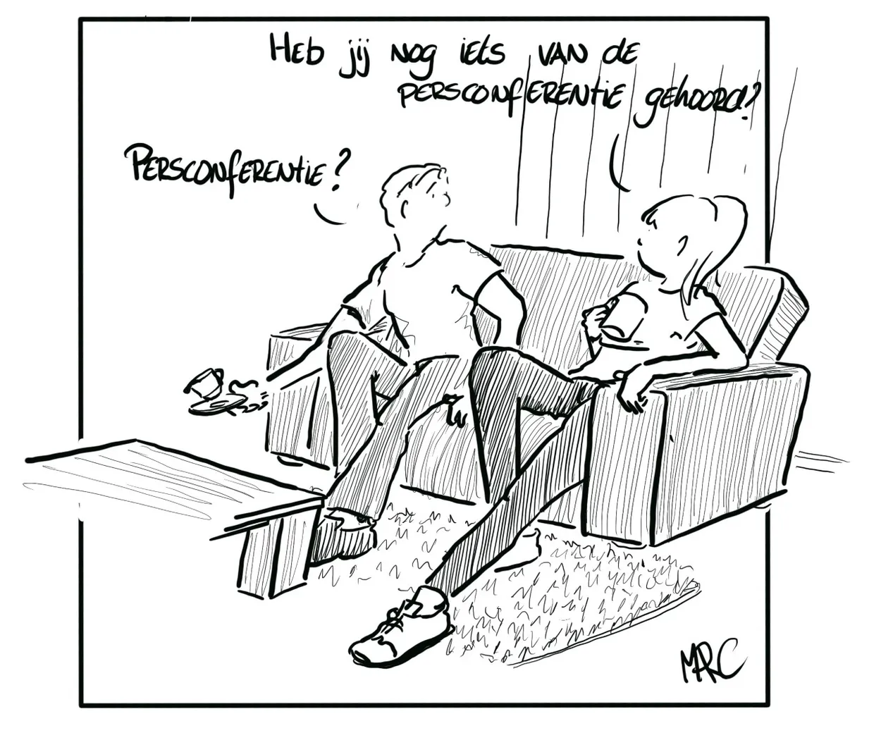 Persconferentie-moeheid - Joop - BNNVARA