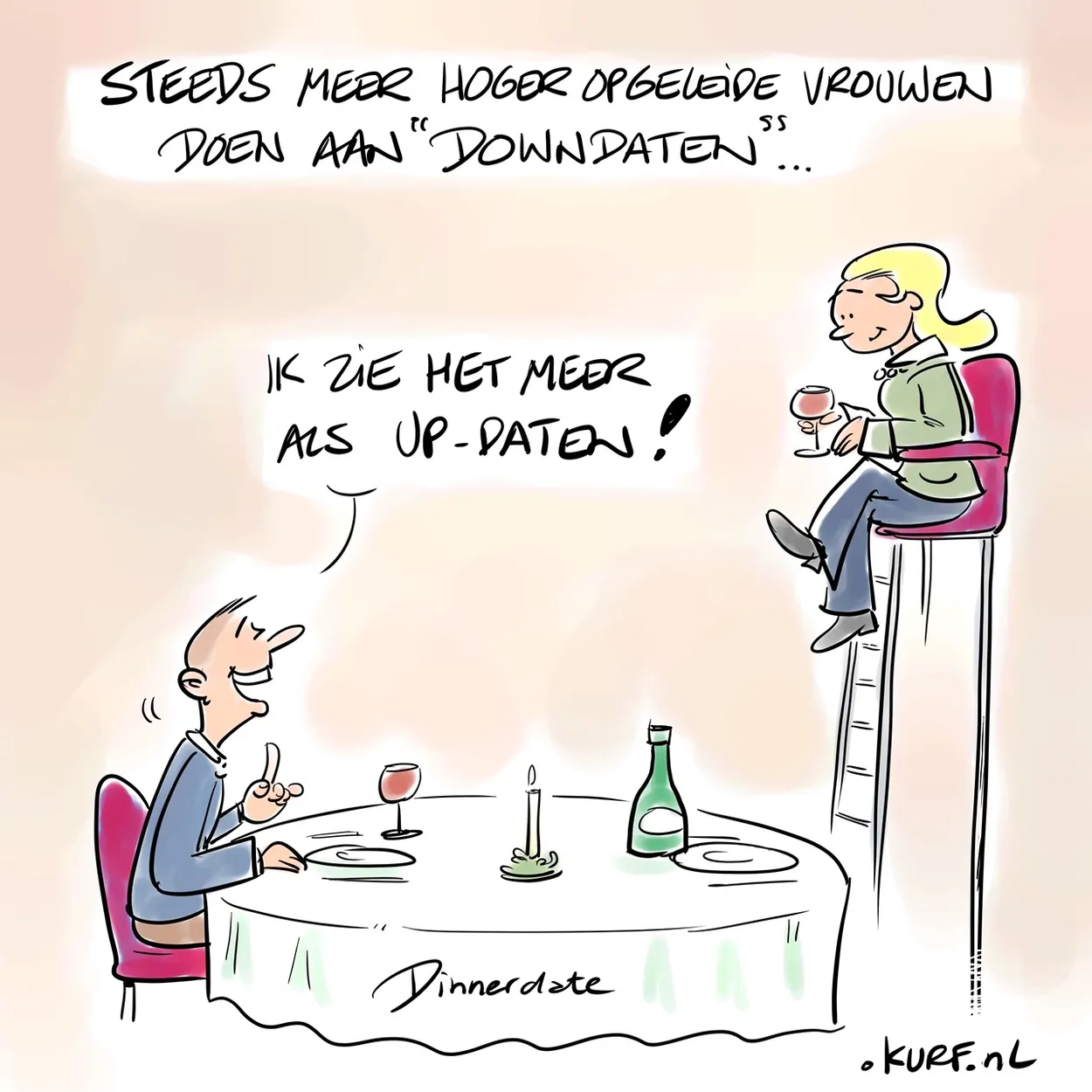 Vrouwen kiezen vaker voor minder opgeleide partner - Joop - BNNVARA