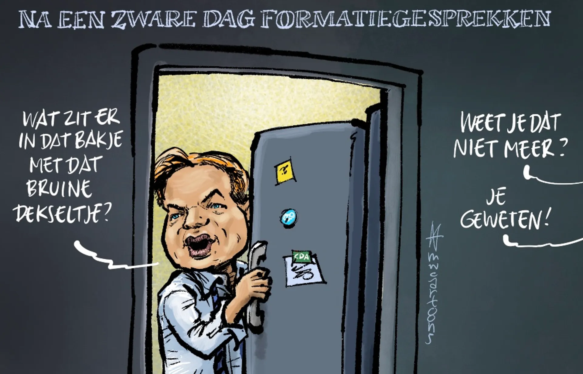 Omtzigt heeft zijn eigen ijskast - Joop - BNNVARA