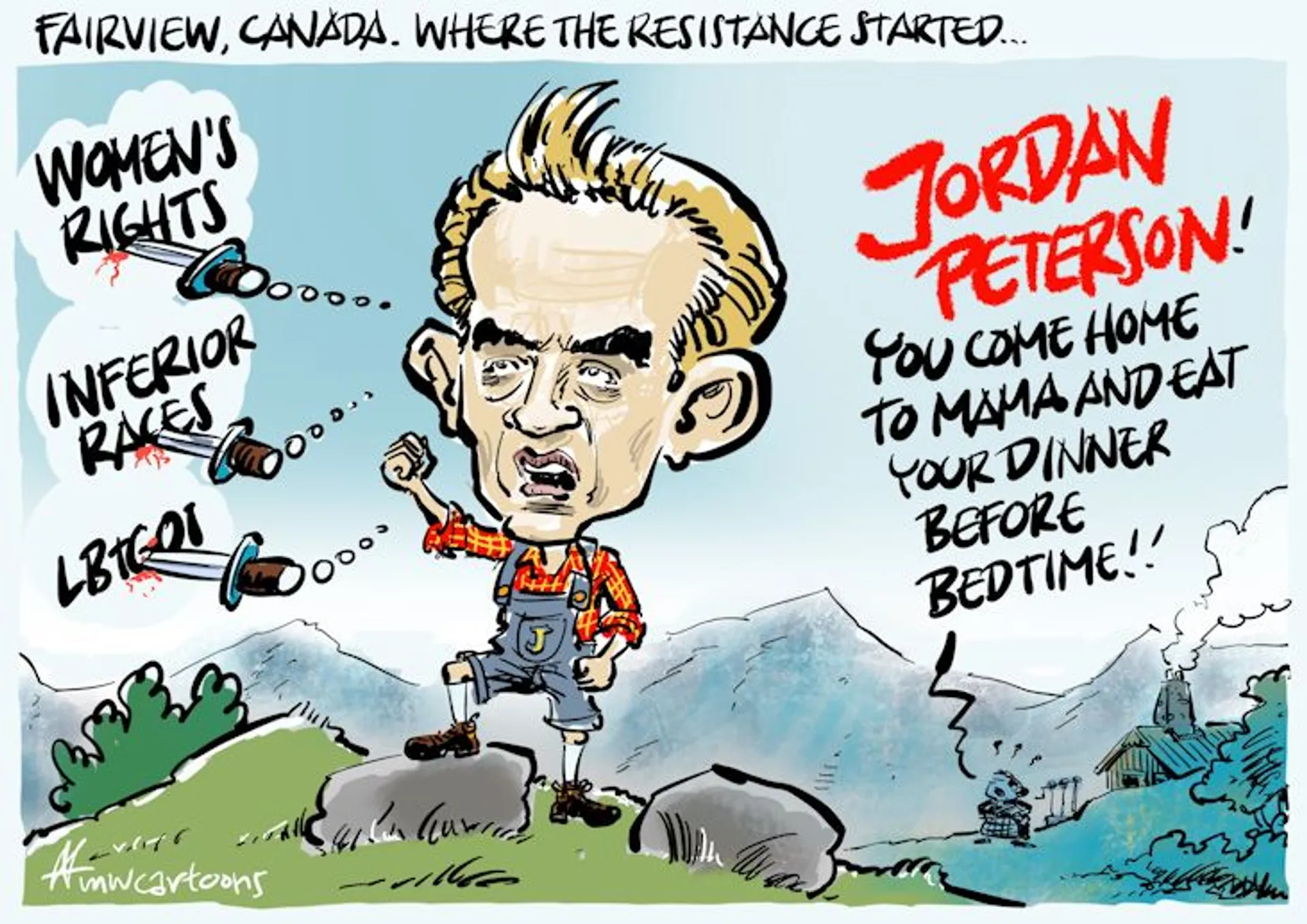 Broekie Jordan Peterson - Joop - BNNVARA