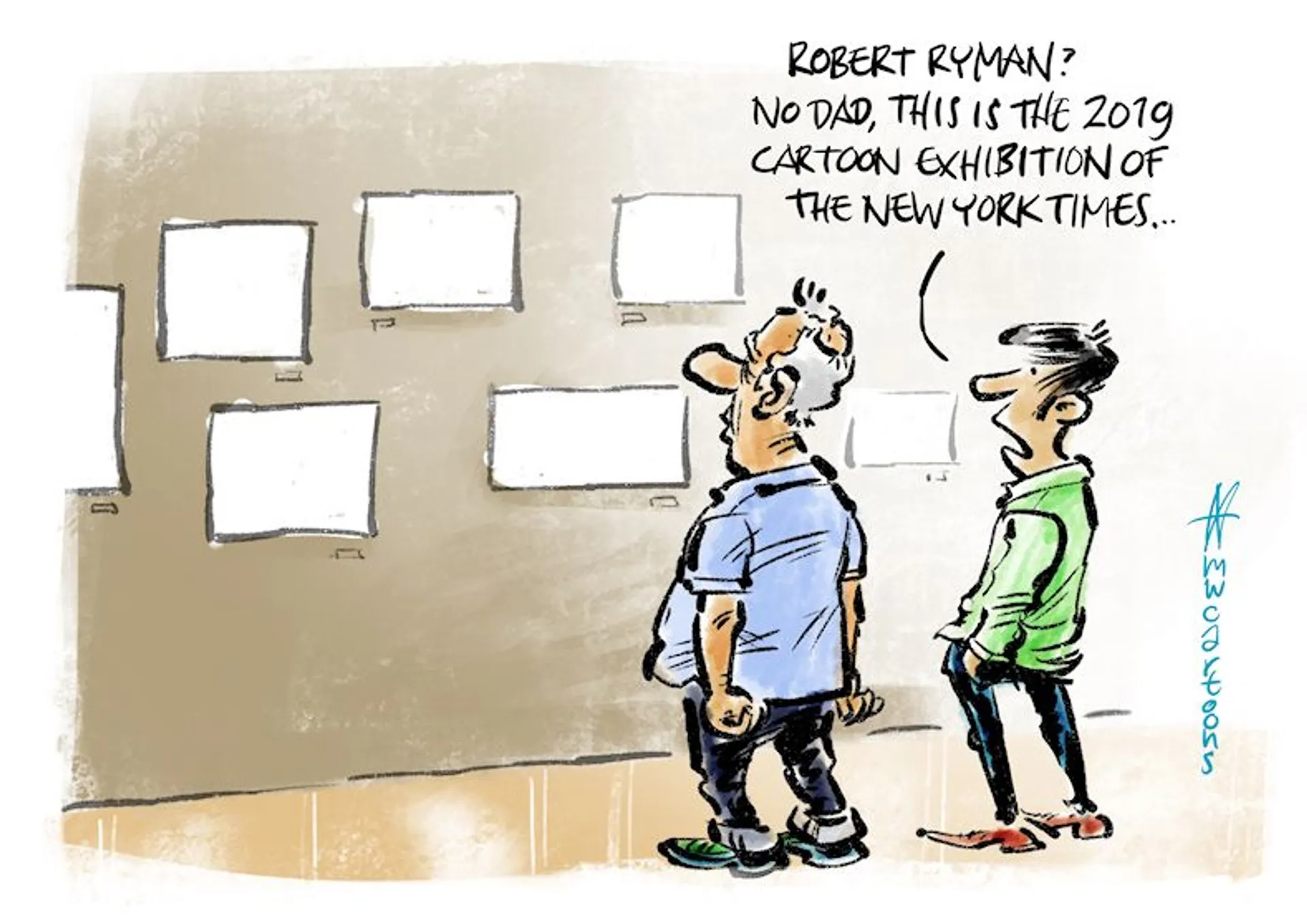 The New York Times stopt met cartoons - Joop - BNNVARA